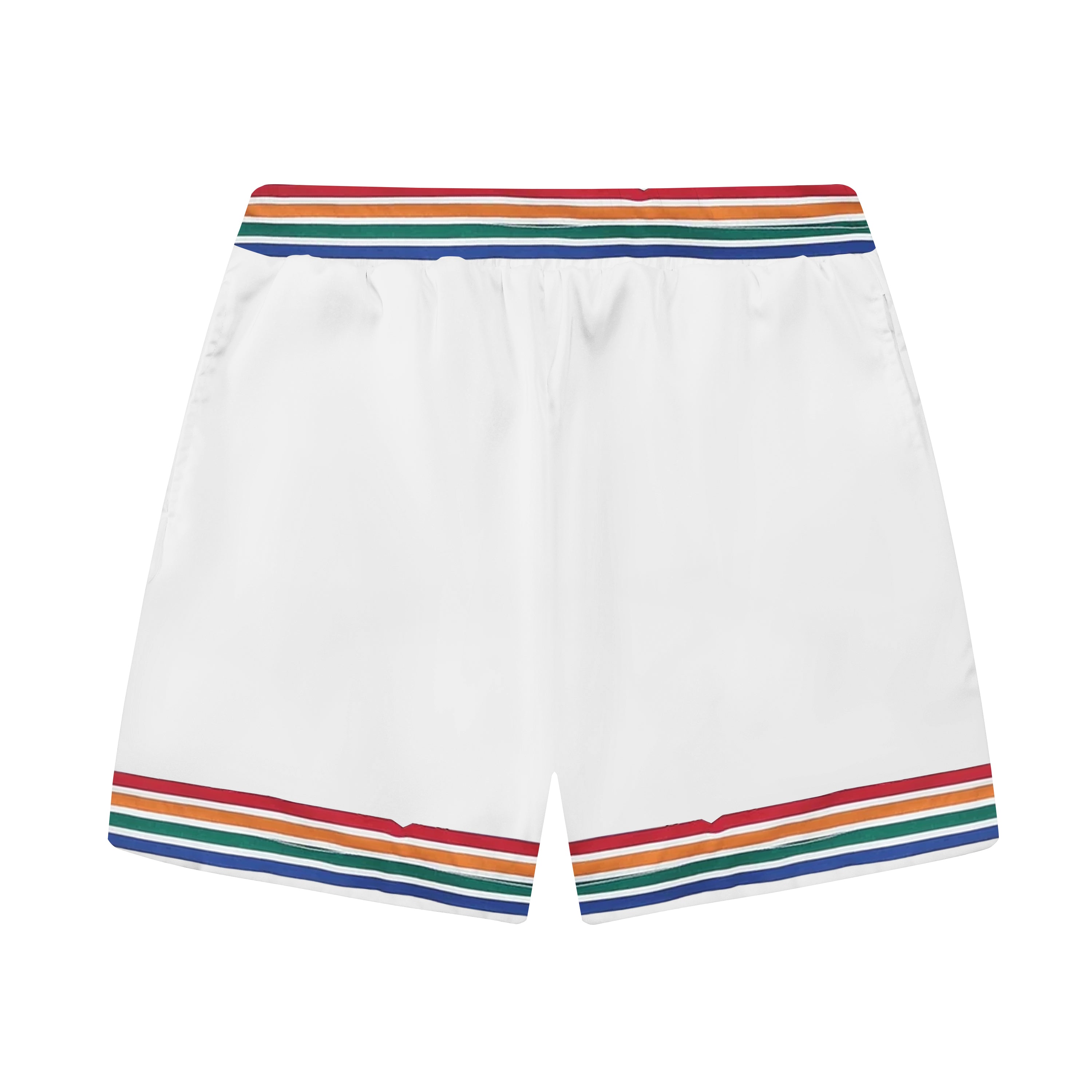 Greek Temple Print Elastic Waistband Summer Casual Shorts – Jonvidesign